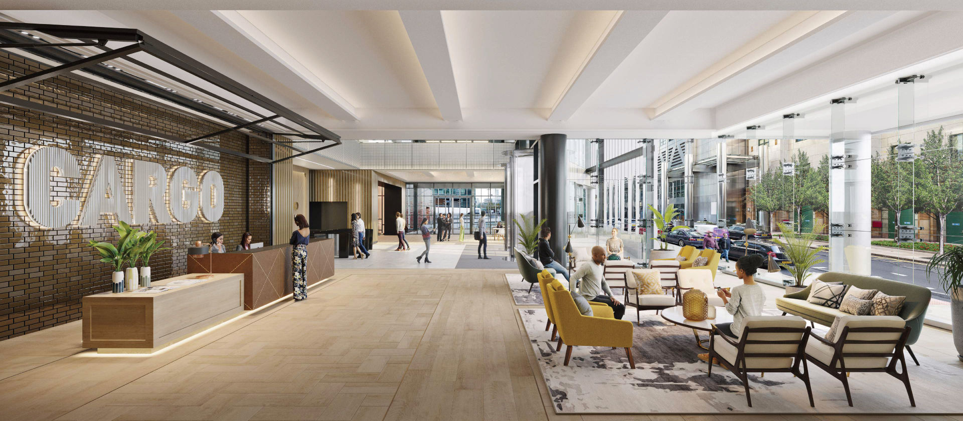 CARGO Crossrail Place | Offices To Let | The Building - Cargo Crossrail ...